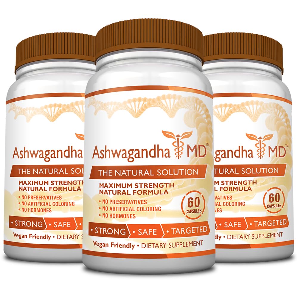 organic ashwagandha stress relief capsules