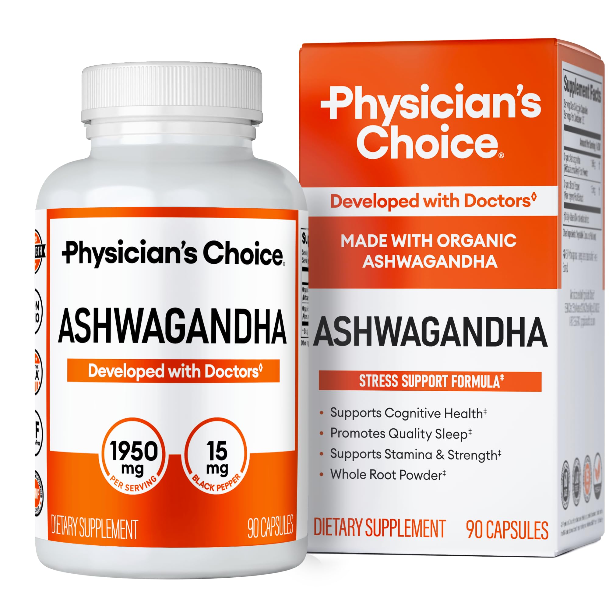 organic ashwagandha supplement for stress relief