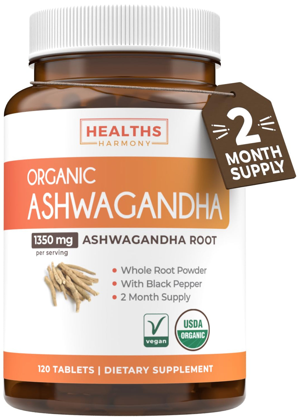 organic ashwagandha supplement for stress relief