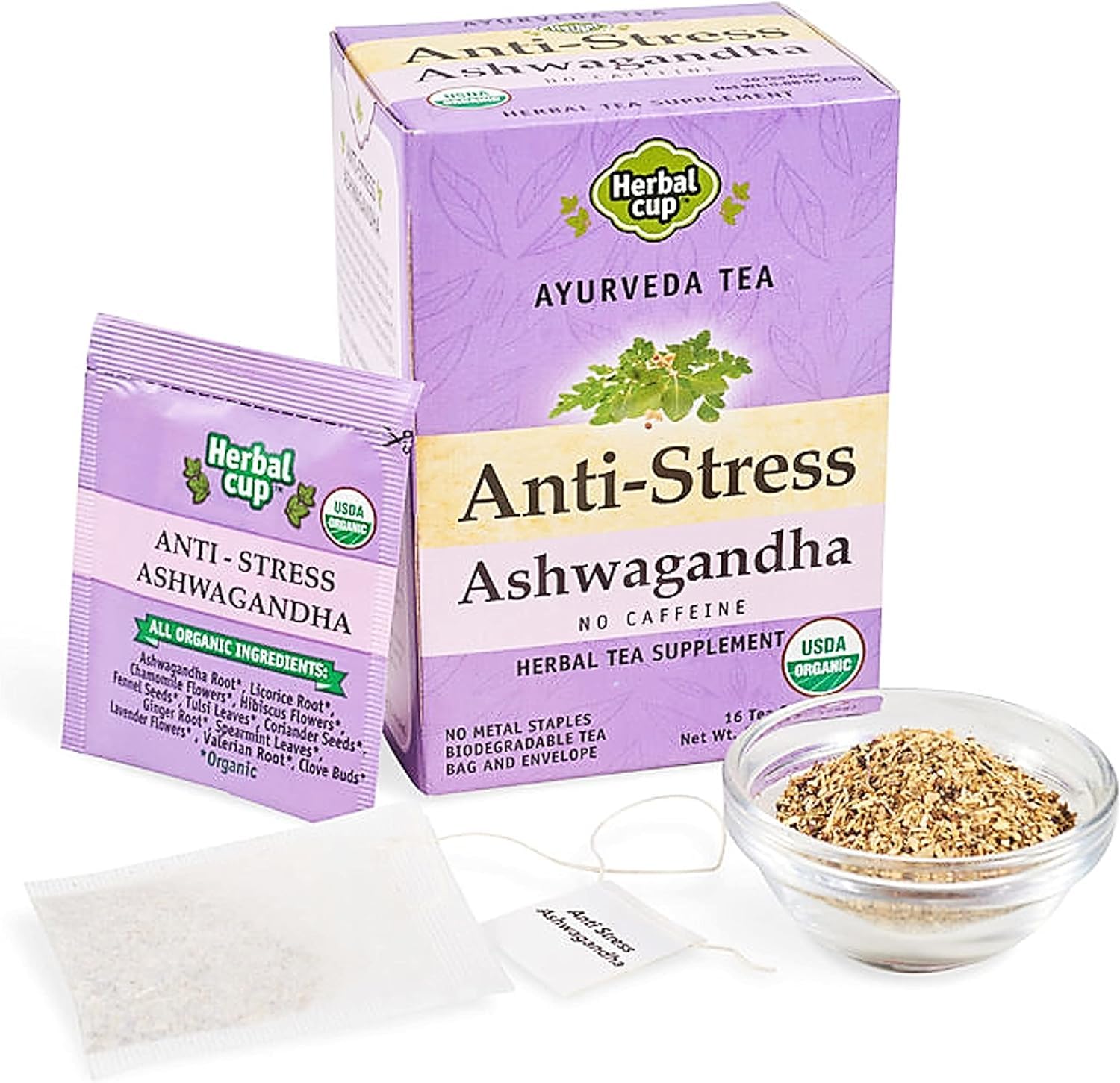 organic ashwagandha tea bags