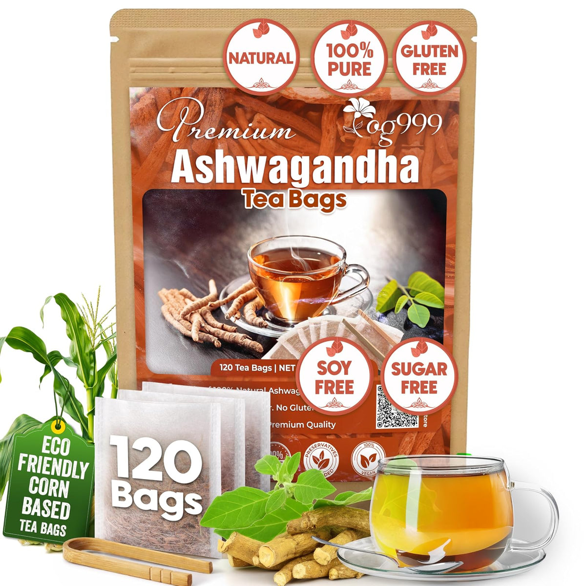 organic ashwagandha tea bags