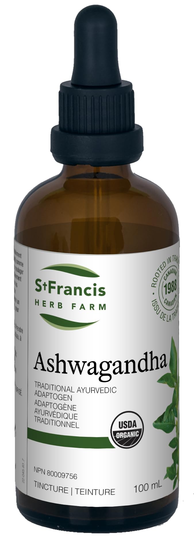 organic ashwagandha tincture for wellness