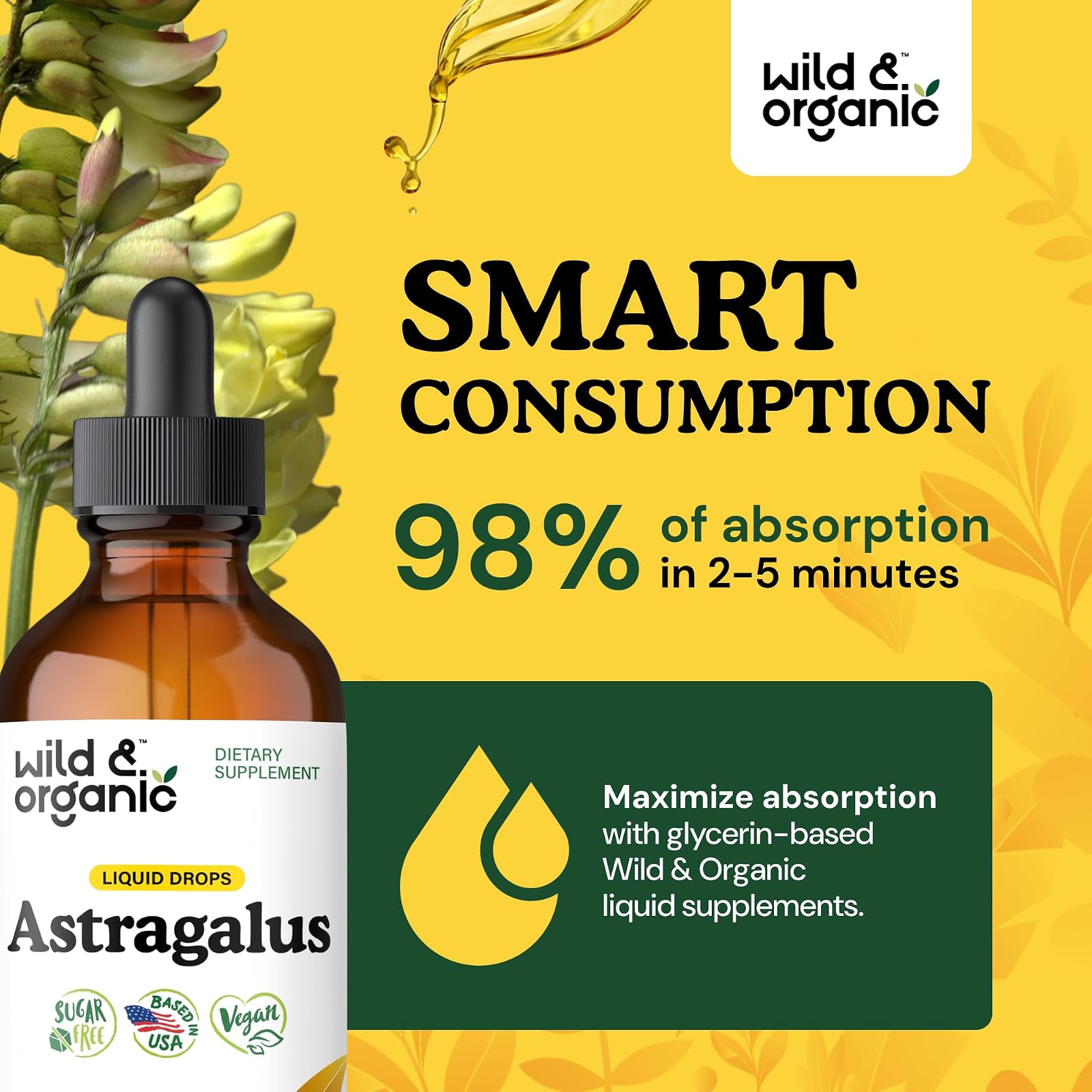organic astragalus extract for vitality