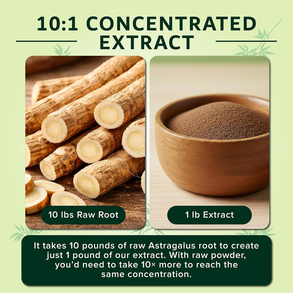 organic astragalus powder for energy boost