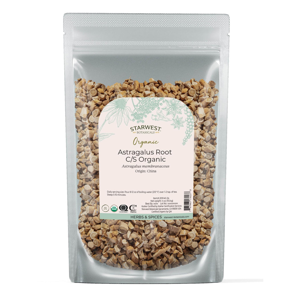 organic astragalus root for tea