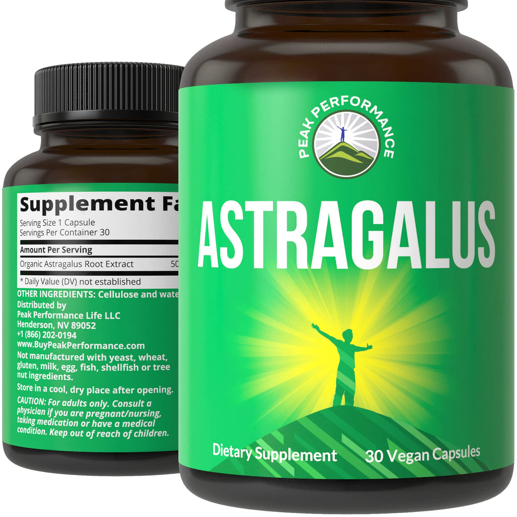 organic astragalus root vegan capsules