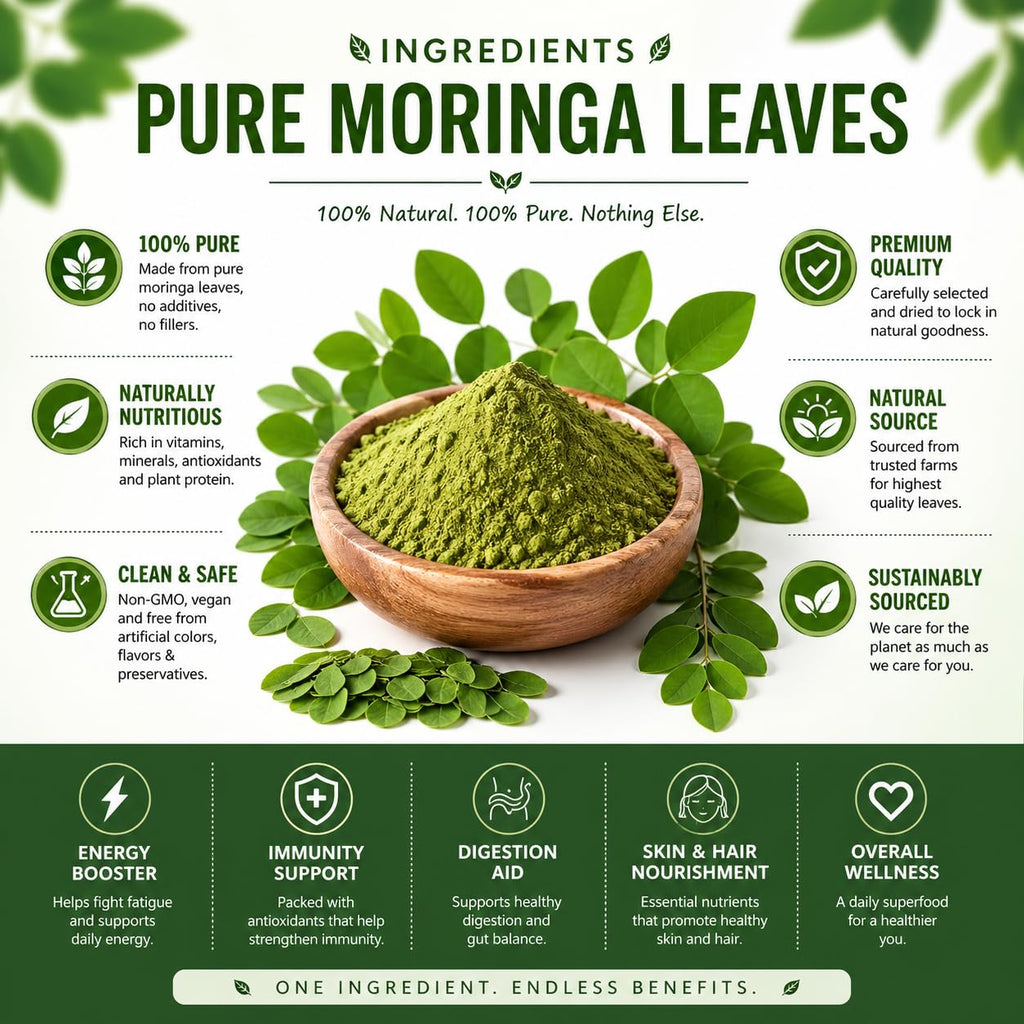 Organic Aura Moringa for daily nutrition
