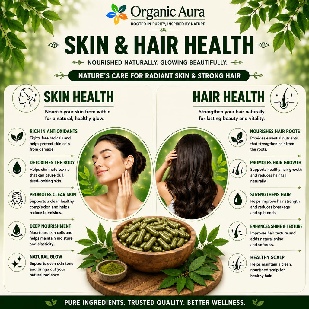 Organic Aura Neem for skin health