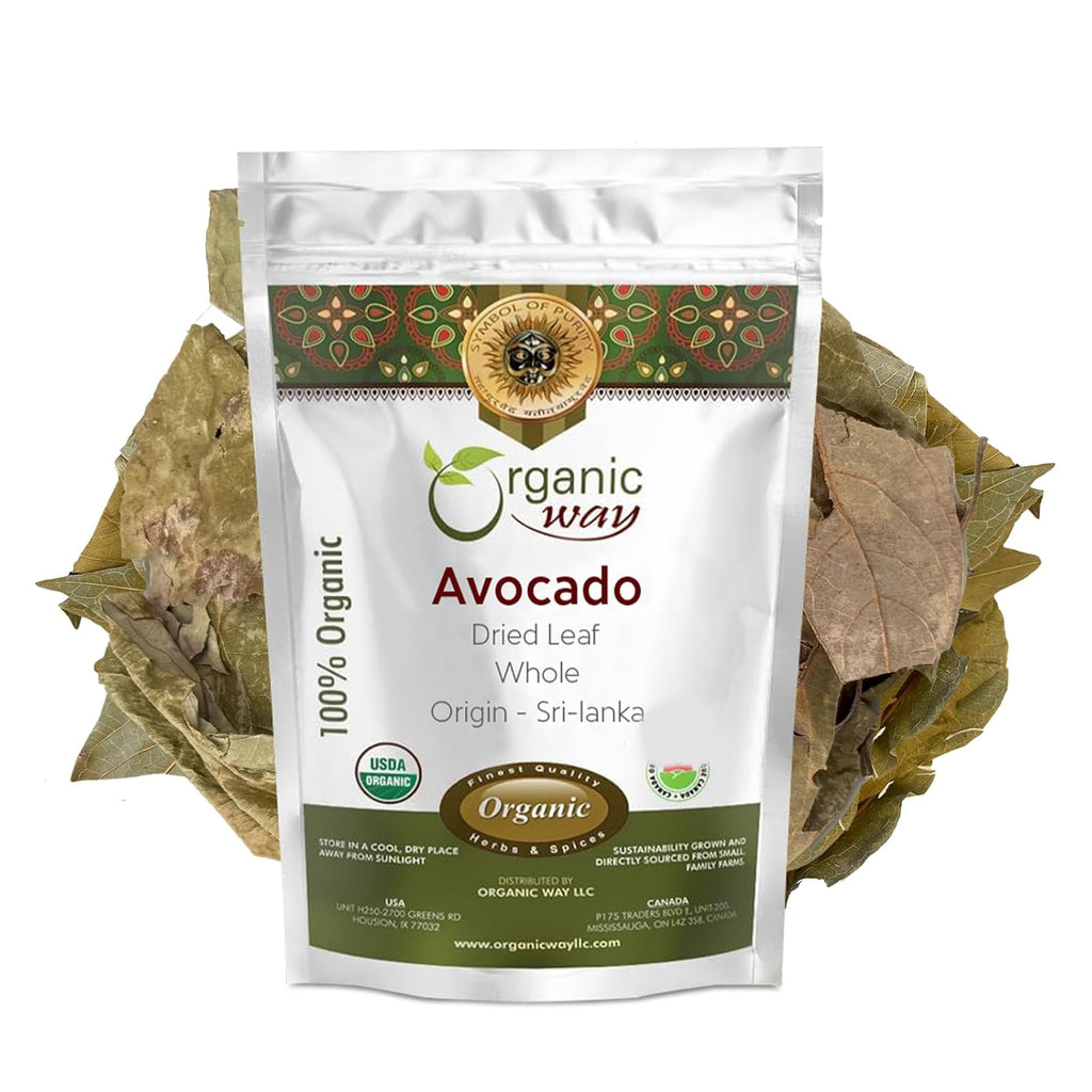 organic avocado dried leaves tea