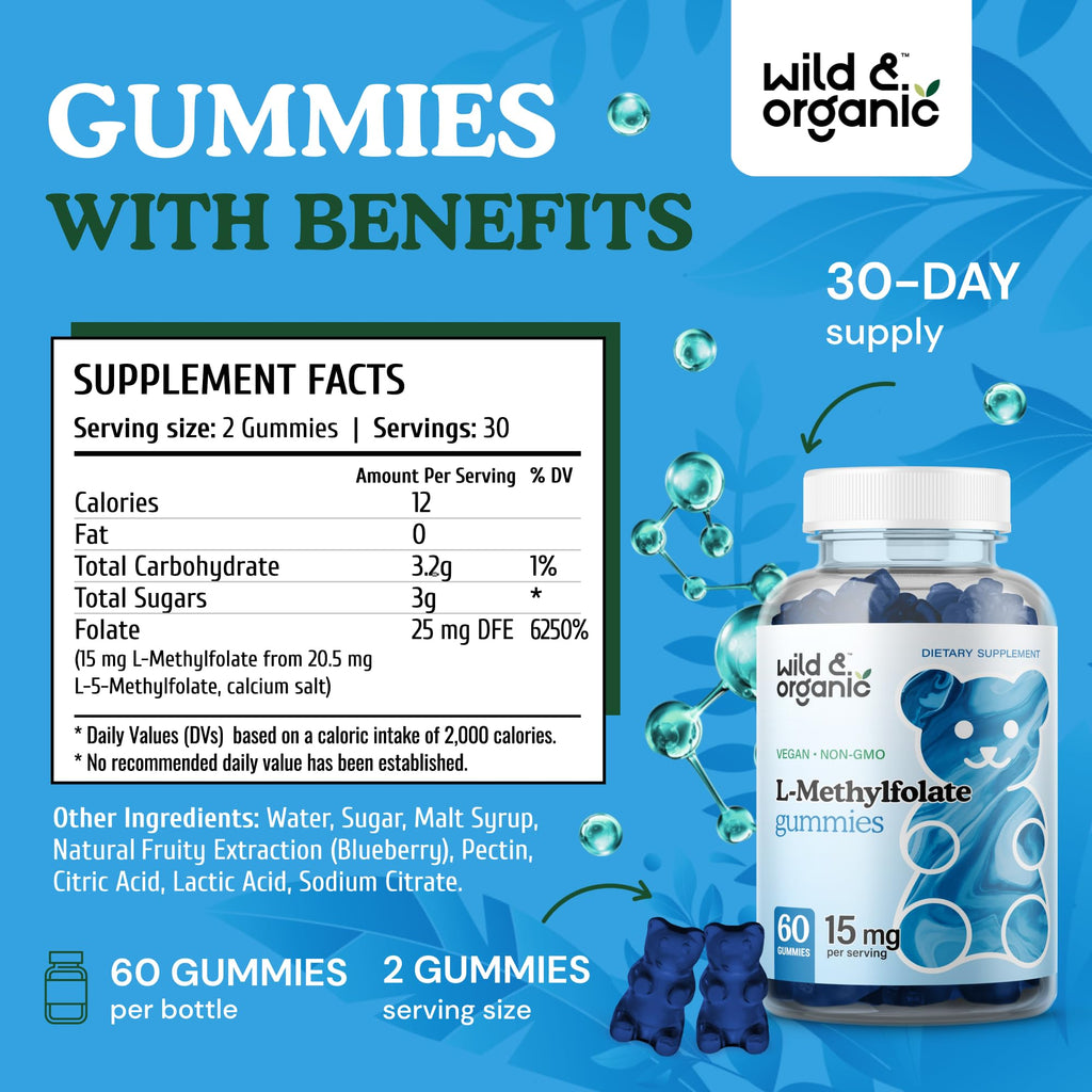 Organic B9 gummies for clarity