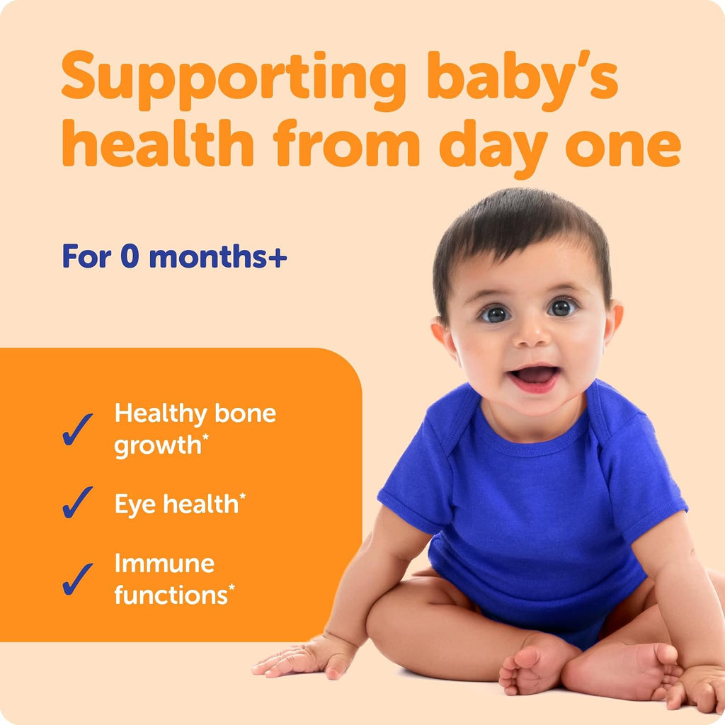 Organic baby vitamin D supplement