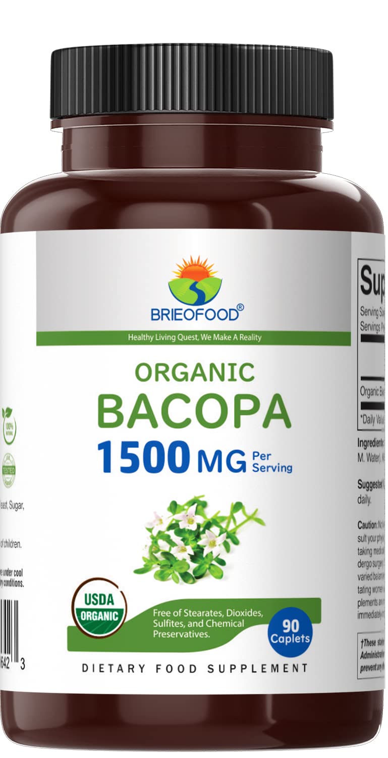 Organic Bacopa for mental clarity