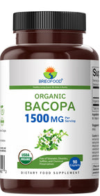 Organic Bacopa for mental clarity