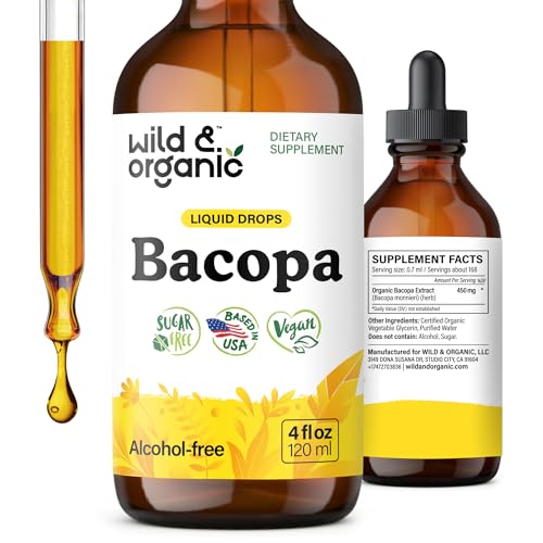 organic bacopa monnieri brain support