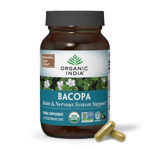 organic bacopa monnieri for memory