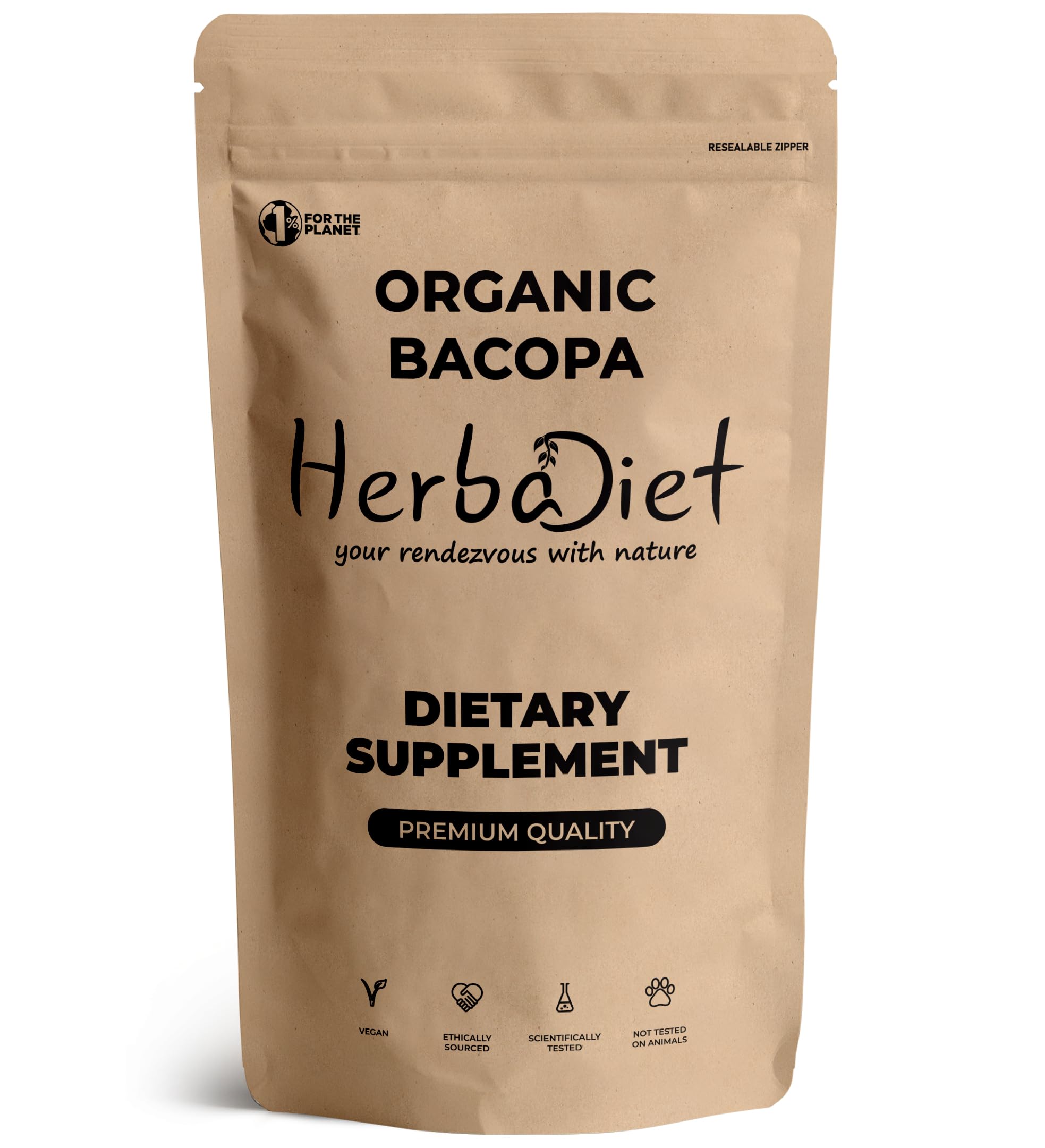organic bacopa monnieri powder benefits