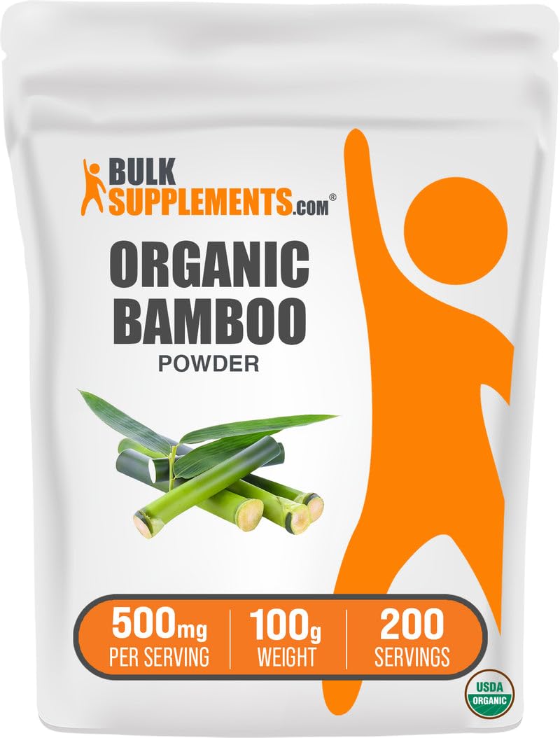 organic bamboo powder supplement