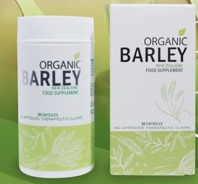 organic barley capsules for wellness
