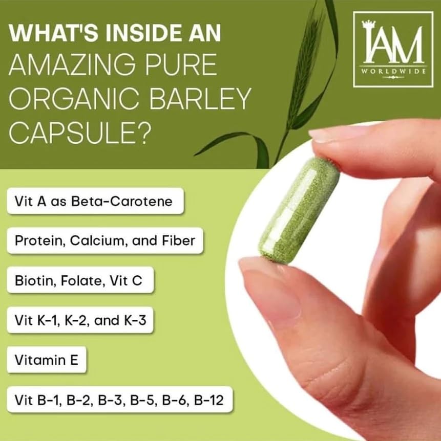 Organic Barley for immune support