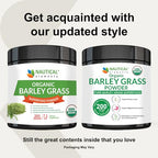Organic barley grass for detox