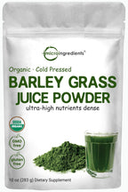 organic barley grass juice powder benefits