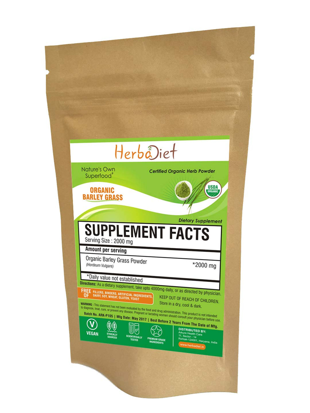 organic barley grass powder benefits
