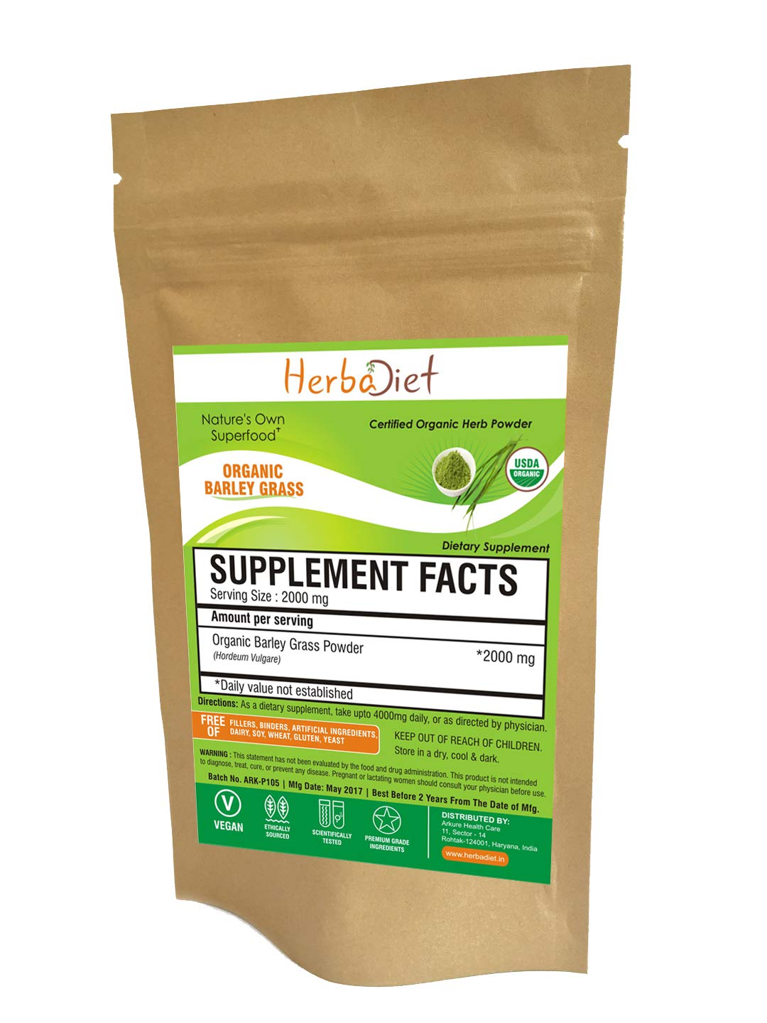 organic barley grass powder benefits