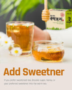 organic barley sprout tea for wellness