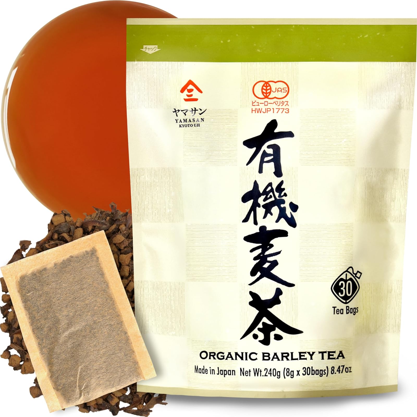 organic barley tea bags Canada