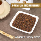 Organic barley tea bags for wellness