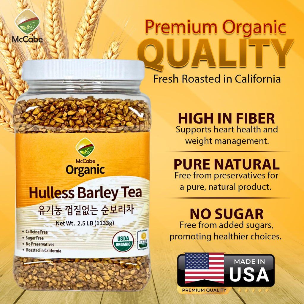 organic barley tea for digestive health