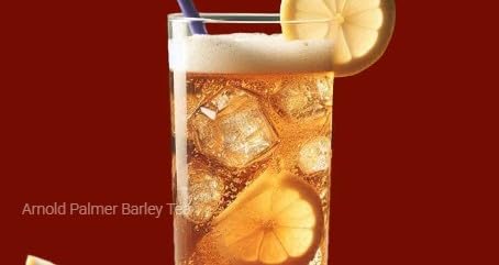 organic barley tea with peppermint