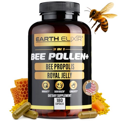 organic bee pollen capsules for wellness