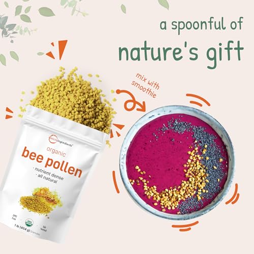 organic bee pollen for daily nutrition