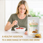 Organic bee pollen for vitality