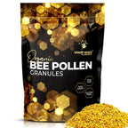 organic bee pollen granules for energy