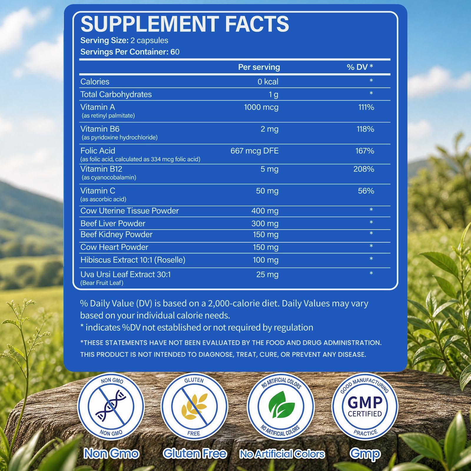 Organic beef liver for hormonal balance