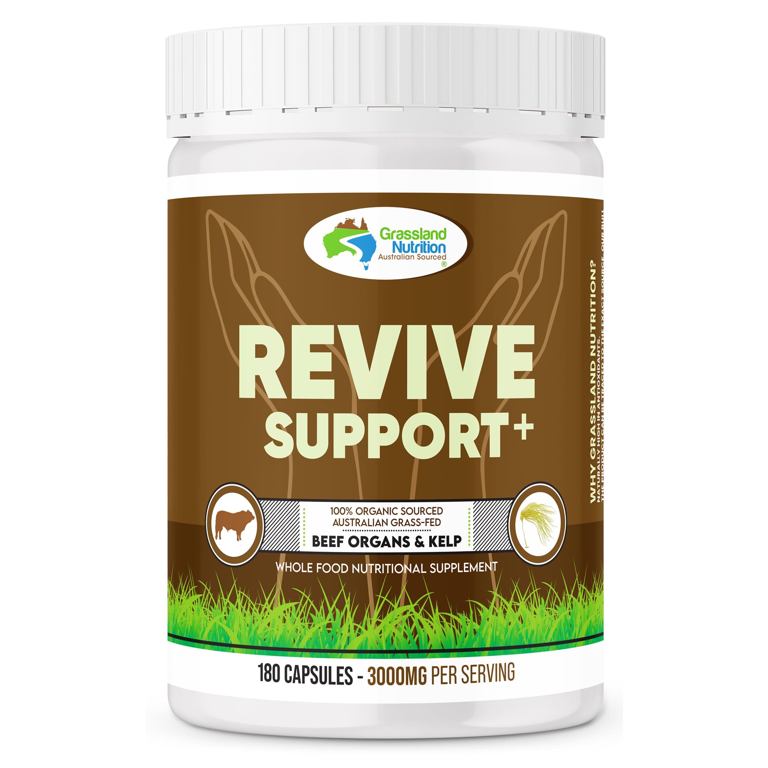 organic beef organ blend capsules