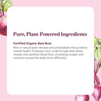 organic beet powder for heart health