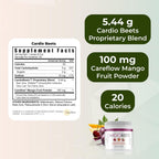 organic beet powder for heart health