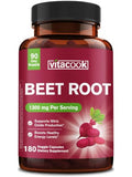 Organic beet root capsules for energy
