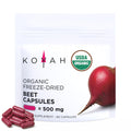 organic beet root capsules for energy