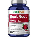 organic beet root capsules for energy