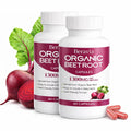 Organic beet root capsules for energy