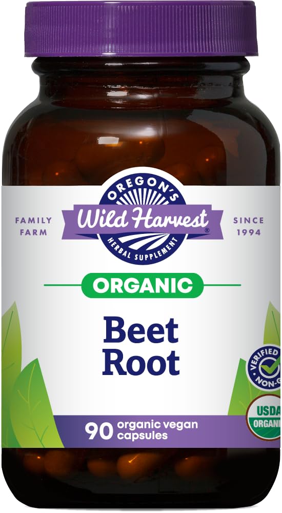 organic beet root capsules for energy