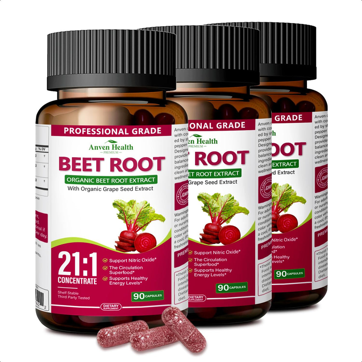 organic beet root extract capsules