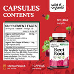 organic beet root for energy
