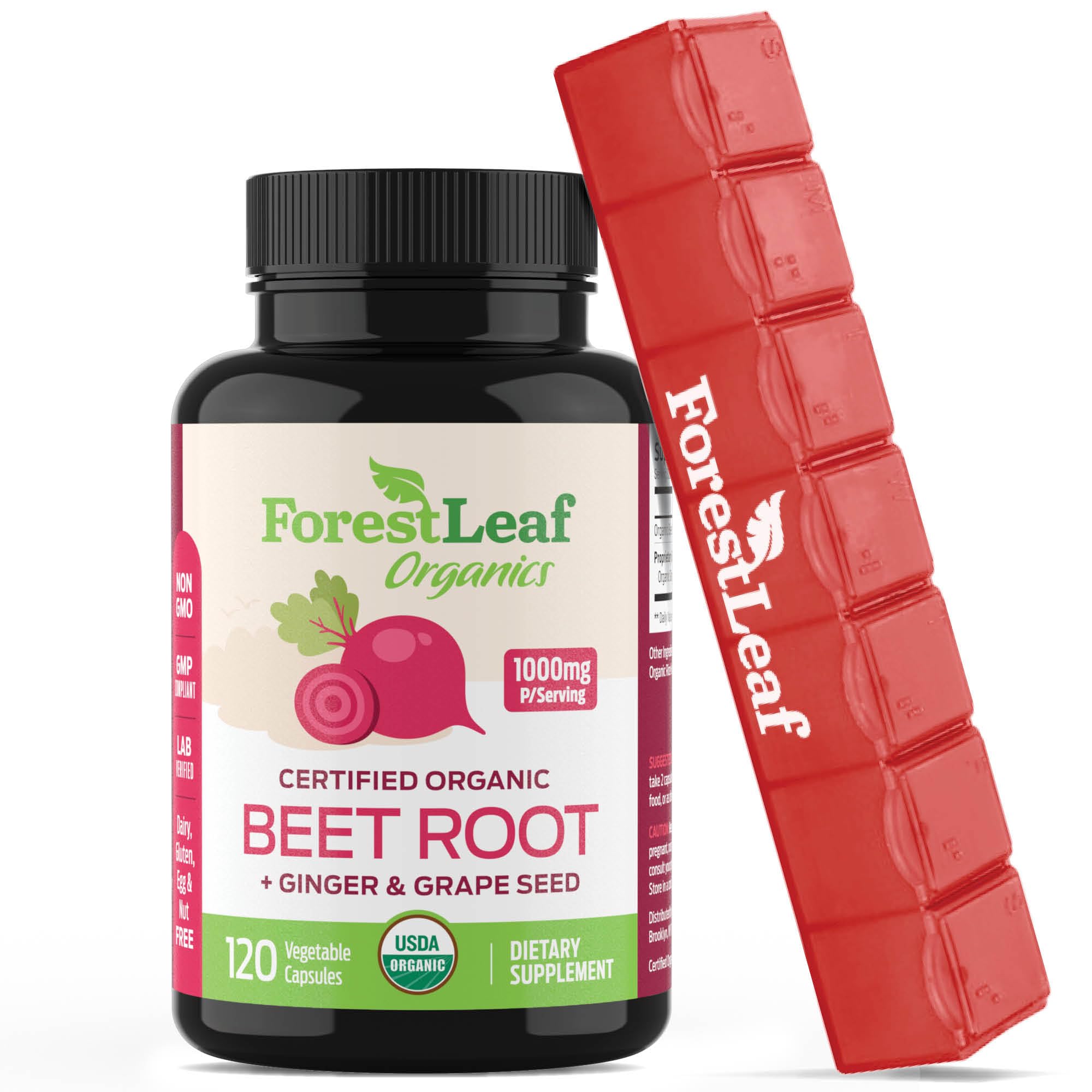 Organic beet root for enhanced blood flow