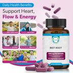 organic beet root for enhanced stamina