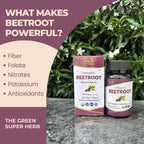 organic beet root for heart health